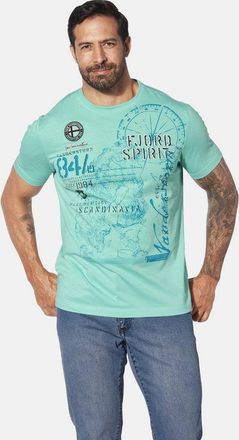 Jan Vanderstorm T-Shirt DOMINIK mit Saumschlitzen