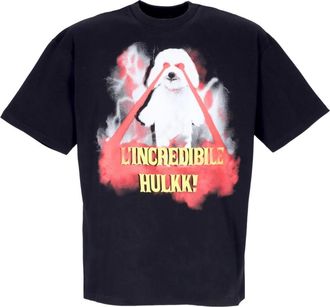 Phobia Archive Homme, Tops, Noir, Taille: L T-Shirt &agrave; Manches Courtes et Col Rond