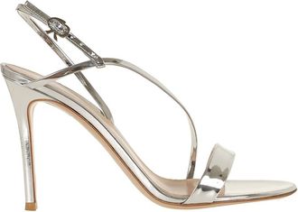 Gianvito Rossi Femme, Chaussures, Gris, Taille: 35 EU G32769 Metal