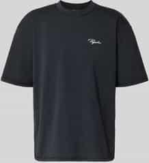 Pegador Oversized T-Shirt mit Label-Stitching Modell Signar