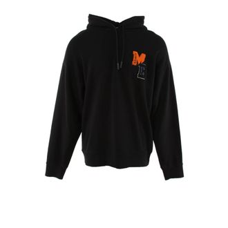 Marcelo Burlon Chop Over Hoodi - - Sweatshirts & Hoodies - Herren - Schwarzk - S