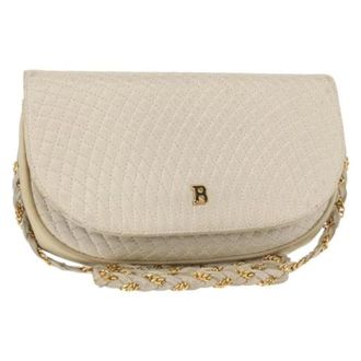 Bally Pre-owned Ledertasche - - Pre-owned - Damen - Wei&szlig; - ONE SIZE