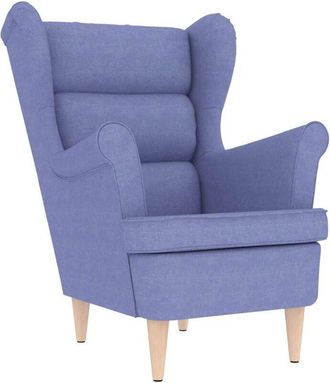 vidaXL Sessel Jeansblau 74x84x100 cm Stoff Vidaxl
