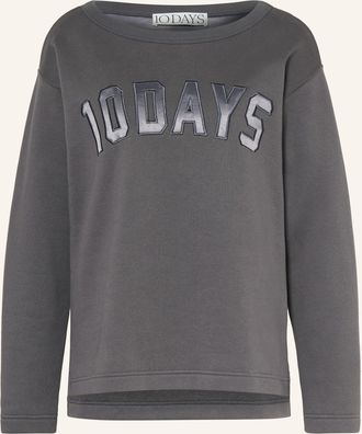 10 Days Sweatshirt grau
