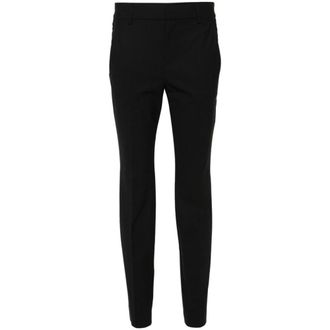 Brunello Cucinelli Schmal geschnittene Zigarettenhose - - Trousers - Damen - Schwarzk - XS
