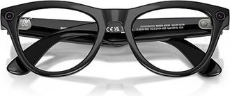 Ray-Ban Meta Schwarz rahmen Klar glas AI Glasses