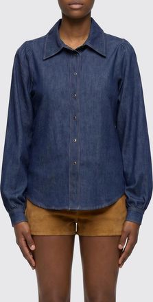 7 For All Mankind Chemise Femme couleur Bleu