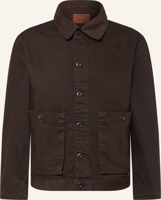 Sandro Sandro Jeans-Overjacket braun