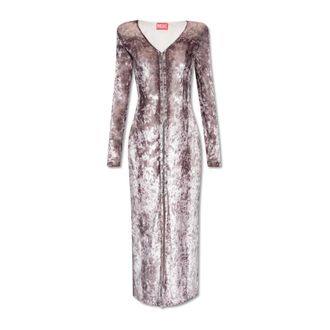 Diesel Damen, Kleider, Grau, XSGröße