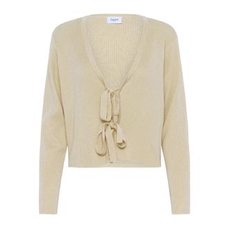 Saint Tropez DagnySZ Strickjacke - - Knitwear - Damen - Beige - XS