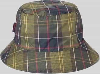 Barbour Fischerhut mit Label-Detail