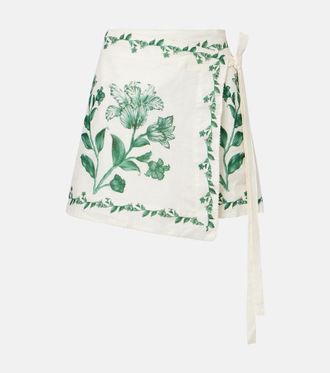 Agua Bendita Par&eacute;o Luna en lin &agrave; fleurs