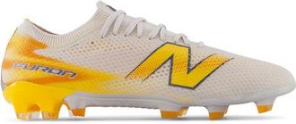 New Balance Unisex Furon Pro FG V9 in Grau/Orange, Synthetik, Gr&ouml;&szlig;e 44.5