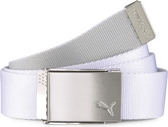 Puma Ceinture de golf type sangle r&eacute;versible homme, Accessoires, Blanc, OSFA