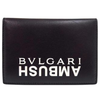 Bulgari Pre-owned Business Card Case - - Pre-owned - Herren - Schwarzk - ONE SIZE