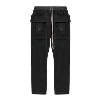 Rick Owens Creatch Cargo Drawstring - - Trousers - Herren - Schwarzk - M