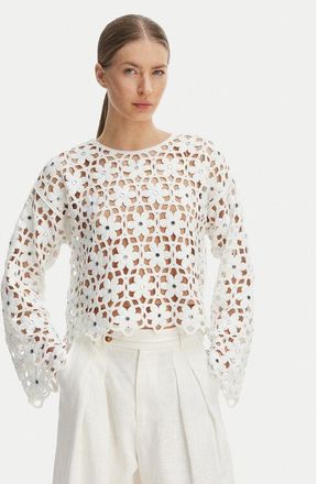 Michael Kors Bluse MS651ZMKNE Wei&szlig; Regular Fit