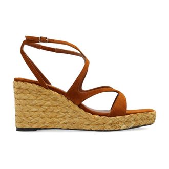 Jimmy Choo London Wedge Sandalen Ayla 85 - - Shoes - Damen - Braun - 37 EU