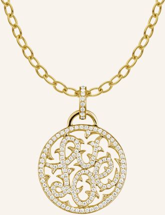 Cada Cada Kette Medium Floral Love gold