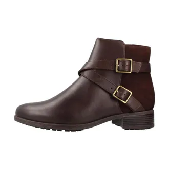 Clarks Femme, Chaussures, Brun, Taille: 39 1/2 EU Bottines Havisham Bay