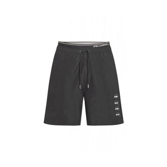Karl Lagerfeld Homme, Maillots de bain, Noir, Taille: XL Swimwear