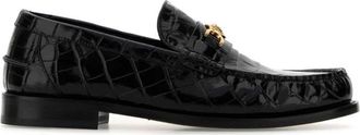 Versace Homme, Chaussures, Noir, Taille: 45 EU Mocassins Medusa 95