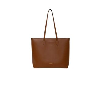 Burberry Medium Check-Lined Tote - - Bags - Damen - Braun - ONE SIZE