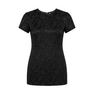 Saint Laurent Floral Jacquard Mini Dress - - Dresses - Damen - Schwarzk - L