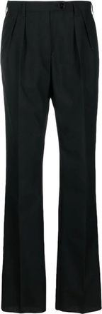 Gabriele Pasini Femme, Pantalons, Noir, Taille: 40 FR Pantalon ample pliss&eacute;