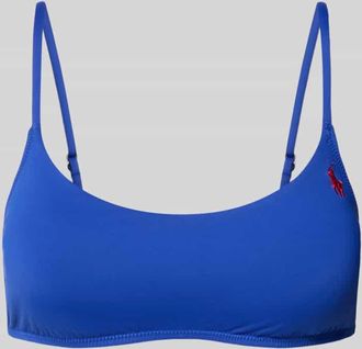 Polo Ralph Lauren Bikini-Oberteil mit Logo-Stitching