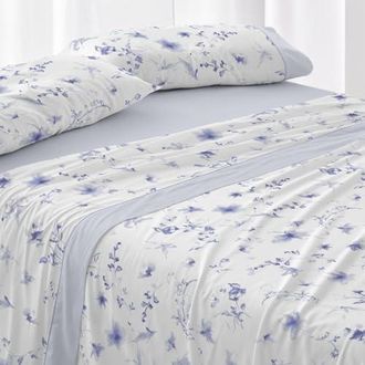 Burrito Blanco Burrito Blanco | Bettwäsche | Bett von 150 bis 160 cm (+ verfügbare Größen) | Design 048 | Blau (150-160 x 190/200 cm)