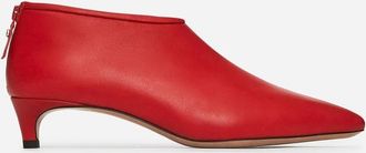 Arket Lederstiefel -Rot