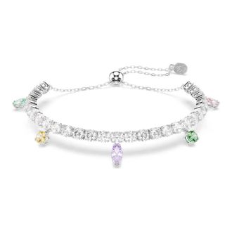 Swarovski Tennis Mixed Cuts Armband - - Accessories - Damen - Mehrfarbig - ONE SIZE