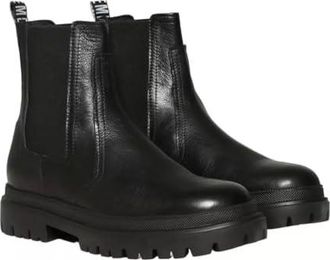 Dirk Bikkembergs Calf Pasha Leather, Chaussures Bottes Beatles Cuir Mode Mode, Noir, 40 EU