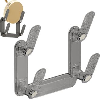 Generico Vertikaler Doppellagiger Pfannen-Organizer, teilmontiert, vertikale Aufbewahrung f&uuml;r T&ouml;pfe, f&uuml;r K&uuml;che, Haus, Wohnung, Restaurant, K&uuml;chenutensilien und