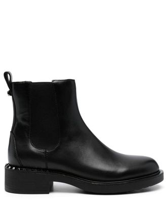 Ash Stiefel mit Rockstud-Detail - Schwarz