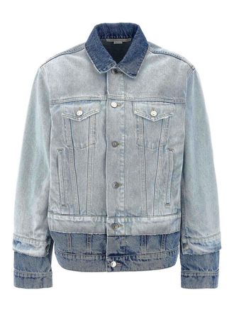 Stella McCartney Veste En Jean - Bleu Clair