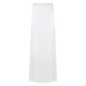 Fabiana Filippi Femme, Jupes, Blanc, Taille: 36 FR Long wide skirt