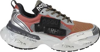 Dsquared2 Low-Top Sneaker - Faster Lace-up Low Top Sneakers Brown - Gr. 40 (EU) - in Braun - für Damen