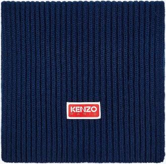 Kenzo Echarpe Kenzo Tag en laine organique