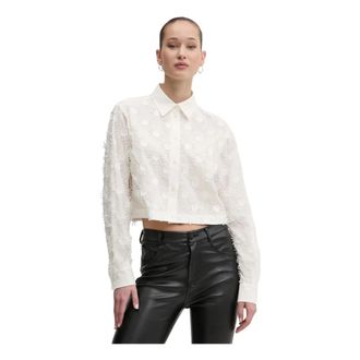 Msgm Camicia - - Blouses & Shirts - Damen - Beige - M