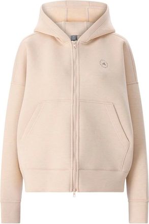 adidas by Stella McCartney Femme, Sweatshirts et sweats &agrave; capuche, Beige, Taille: 42 FR Zip-throughs