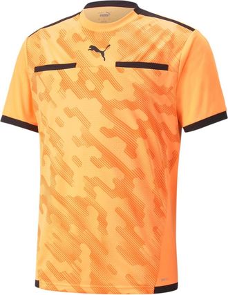 Puma Herren Teamliga Referee Jersey Schiedsrichter-Shirt, Neon Citrus-puma Black, S EU