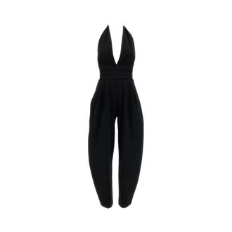 Andamane Combinaison style smoking - Femme - Combinaisons et Ensembles - Noir - Taille: 40 FR