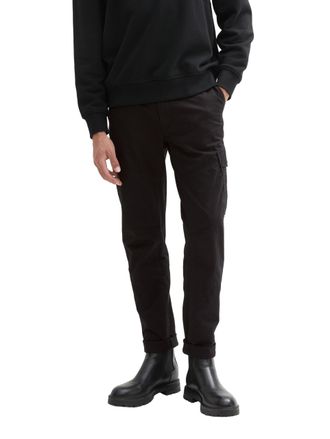 Tom Tailor Herren 1042559 Slim Fit Jersey Chino Hose, 29999-Black, L