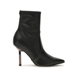 Guess Damen CIDNI Heeled Ankle Boots, Black, 37 EU