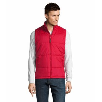 SOLS Warm Unisex wattierte Bodywarmer Jacke (Rot)