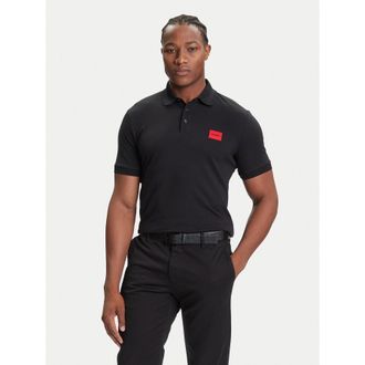 HUGO BOSS Hugo Poloshirt Dereso222 50466202 Schwarz Slim Fit