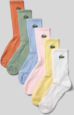 Lacoste Socken aus Baumwoll-Mix im 6er-Pack