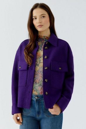 Oui Outdoorjacke L&auml;ssig geschnitten